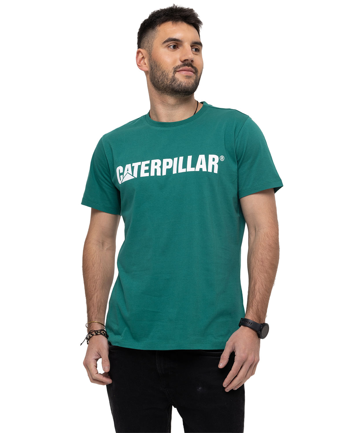 Caterpillar - Polera Manga Corta Casual Hombre ORIGINAL FIT CATERPILLAR ...