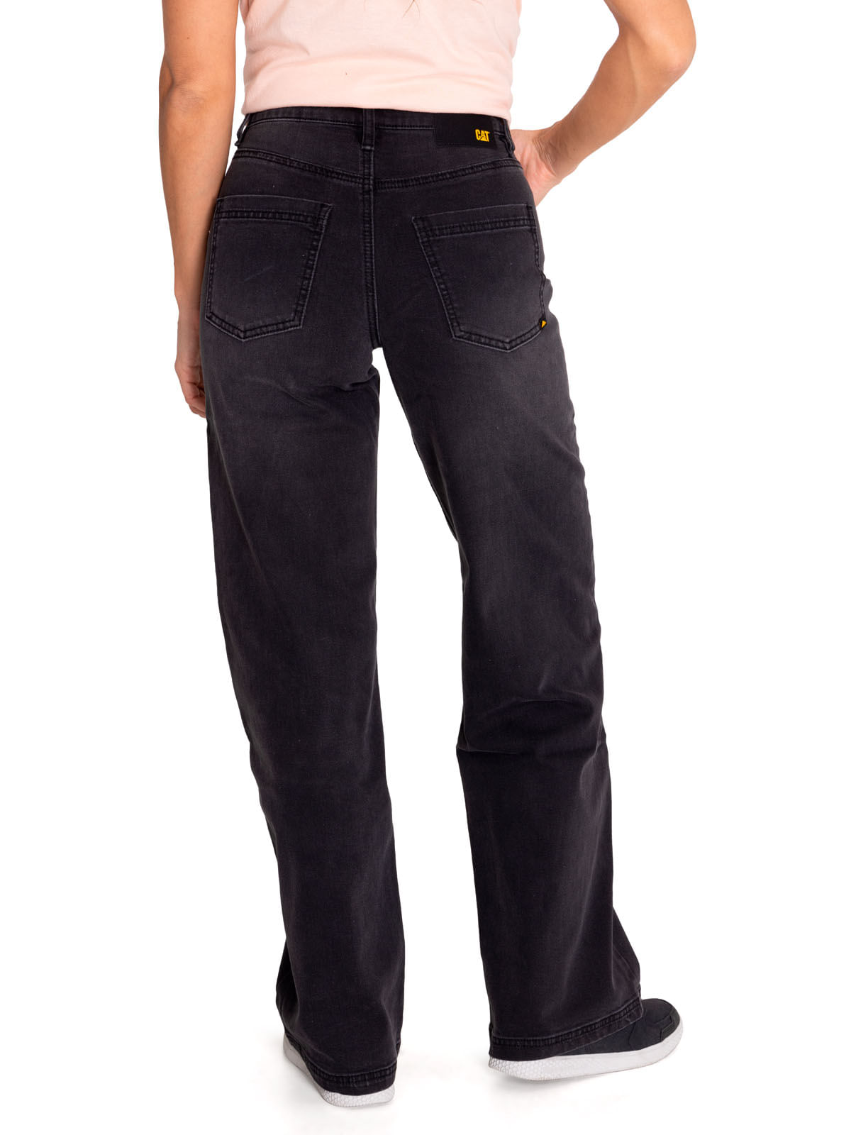 Jeans Denim Mujer Triblend Stretch Denim Wide Leg Gris Cat-Cat Chile ...