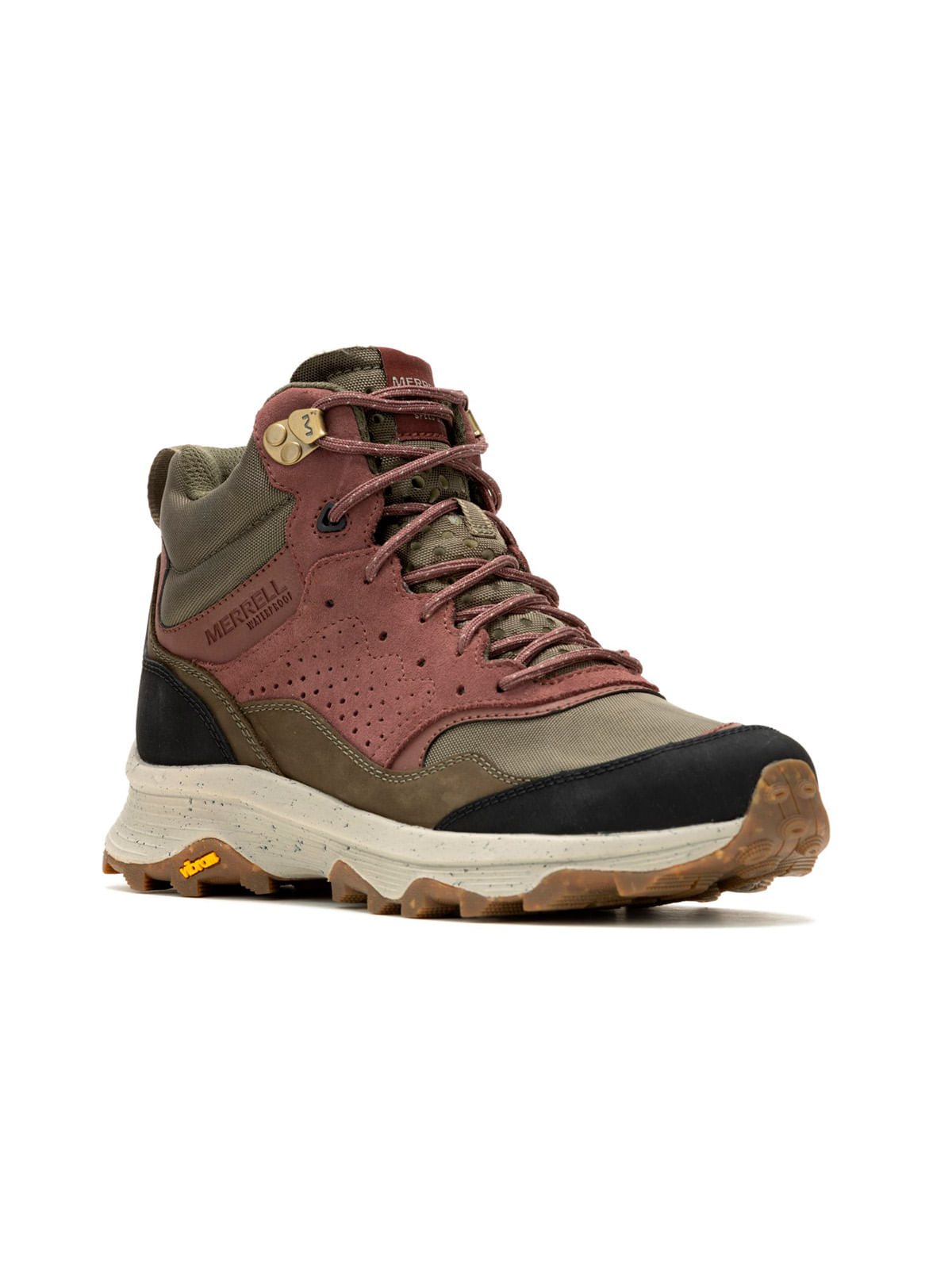 Botín Mujer Speed Solo Mid Waterproof Café Merrell-Merrell Chile ...